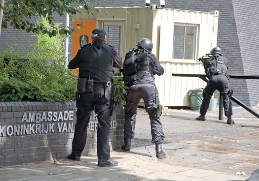 Regent’s Park hosts BBC cop show Silent Witness | Westminster Extra