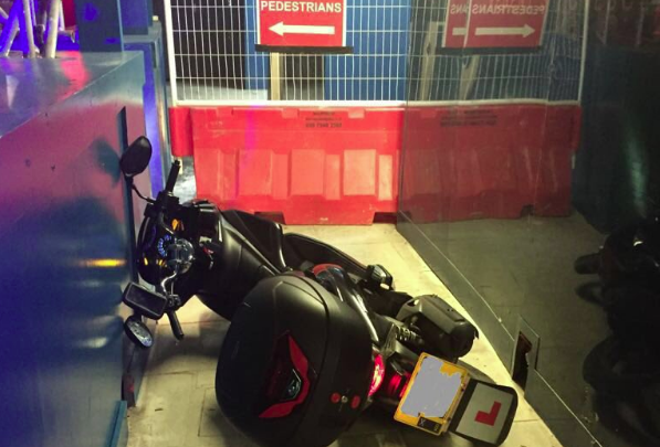 Police Use Stingers And Tactical Contact To Force Moped Suspects