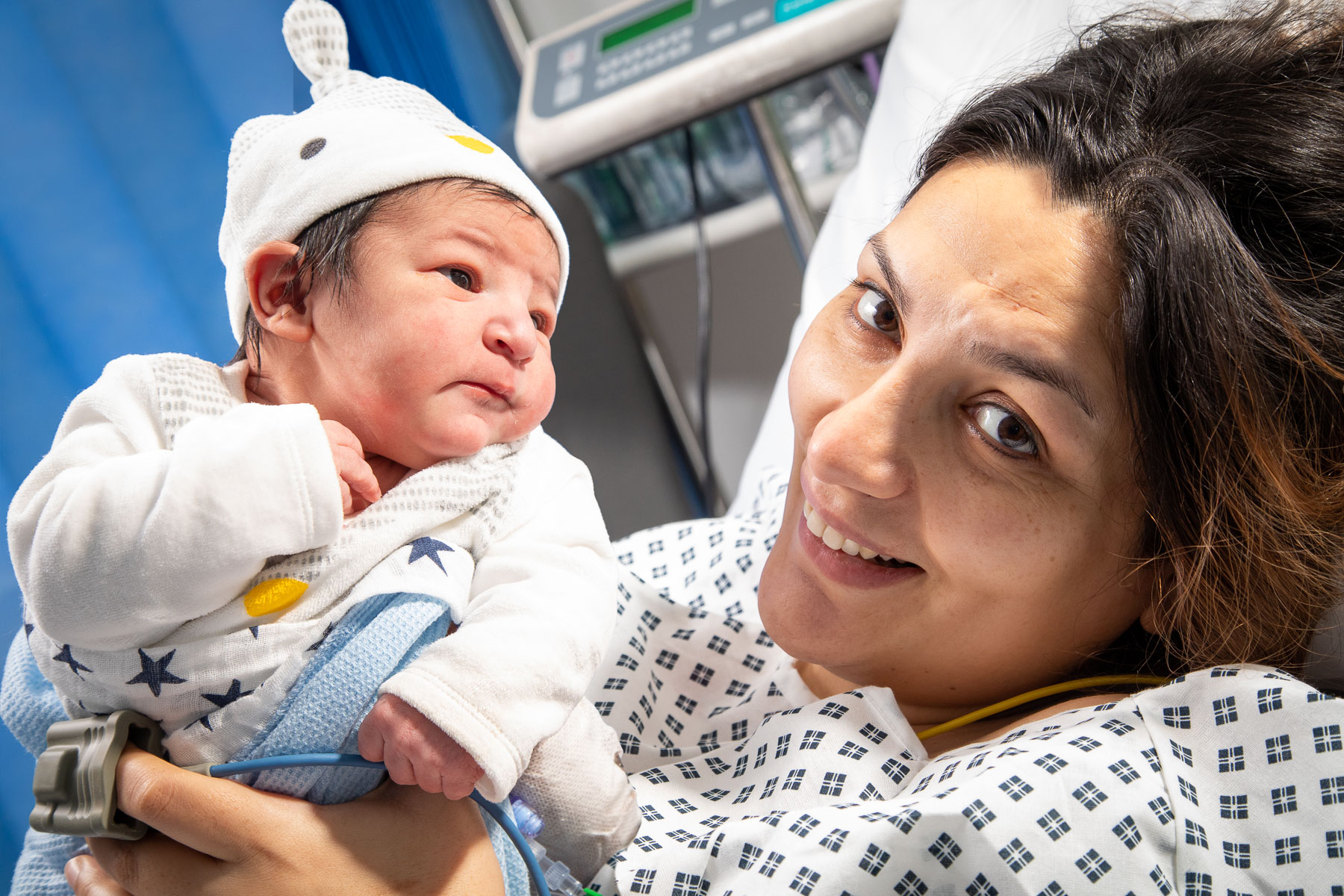 New Year dash for couple who started 2019 with a special arrival ...