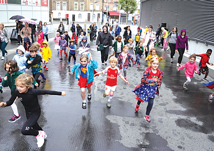 Children’s stadium run for school fundraiser | Westminster Extra
