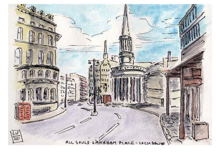 Lockdown artist: ‘Humanity has been humbled' | Westminster Extra