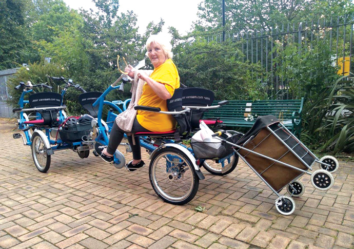Current thinking: bike taxis for the over-60s | Westminster Extra