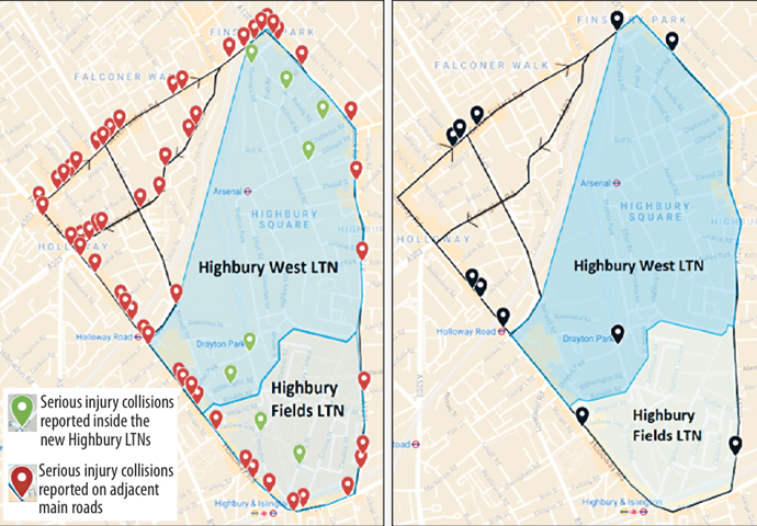 Look at the record on road safety in Highbury | Westminster Extra
