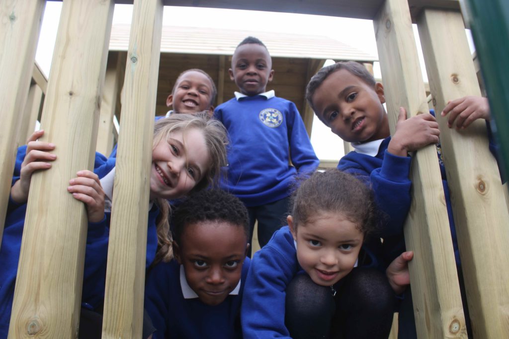 St Andrew's CE Primary unveils new play structure | Westminster Extra